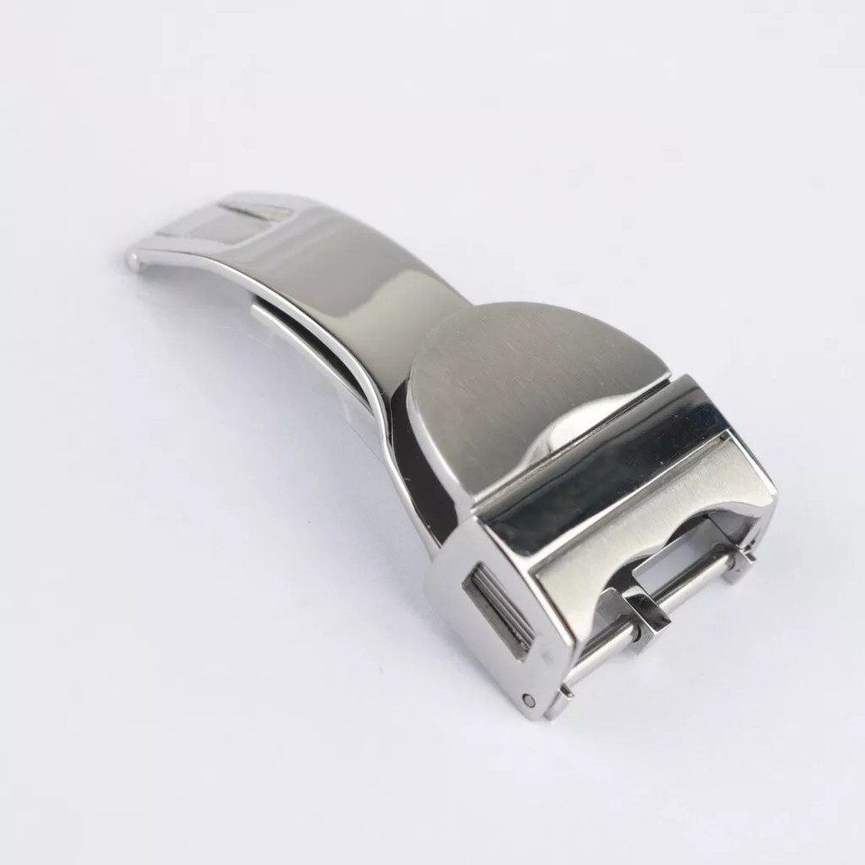 18mm Stainless Steel Flip Lock Folding Buckle Clasp For Tudor Watch ...