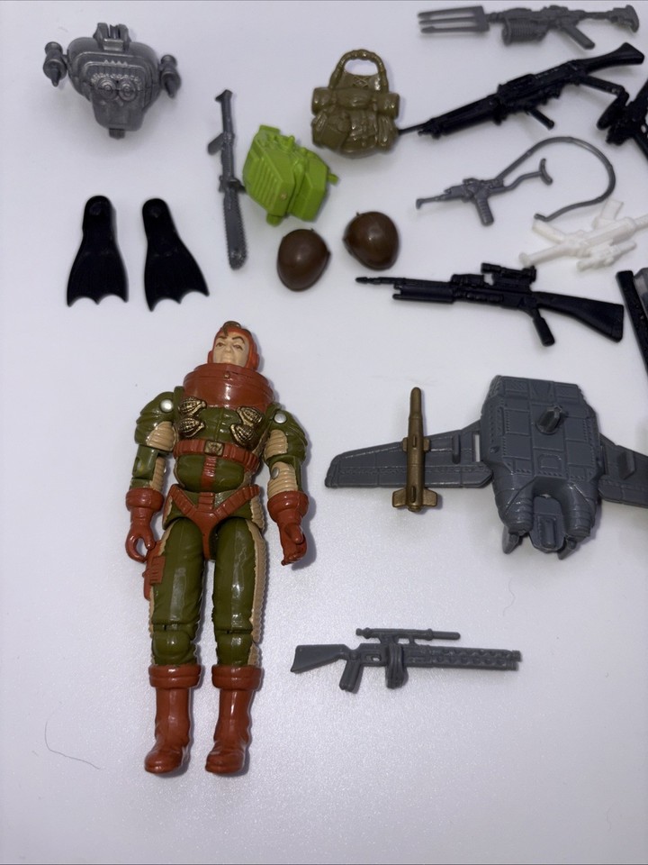 GI JOE 1986-88 HASBRO ARAH 3.75 VINTAGE ACCESSORIES WEAPON BACKPACK ...