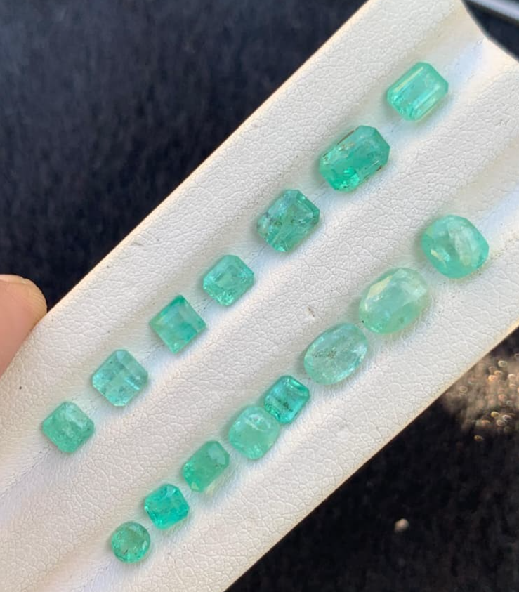 5.75 ct top quality natural Emerald lot loose gemstone from Pakistan | eBay