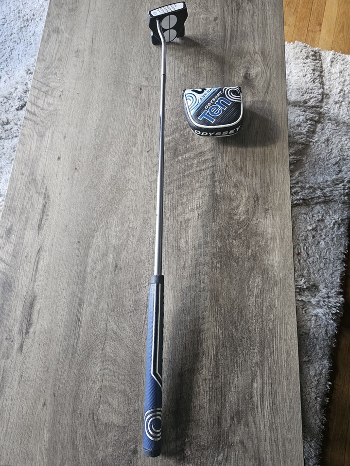NEW Odyssey Golf 2-Ball Ten Arm Lock Putter Choose Length & Dexterity ...
