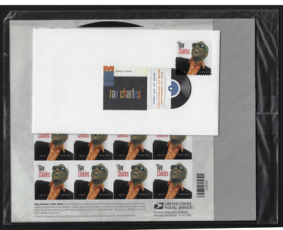 US Stamps Full Pane Of 16 , Ray Charles , #4807 MNH | eBay