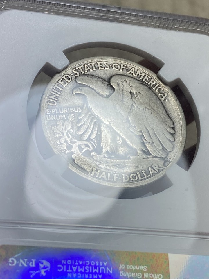 1921-S WALKING LIBERTY HALF DOLLAR NGC VG8 ATTRACTIVE KEY DATE COIN ...