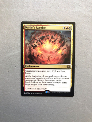 Mtg March of the Machines Aftermath Nahiri's Resolve NM | eBay