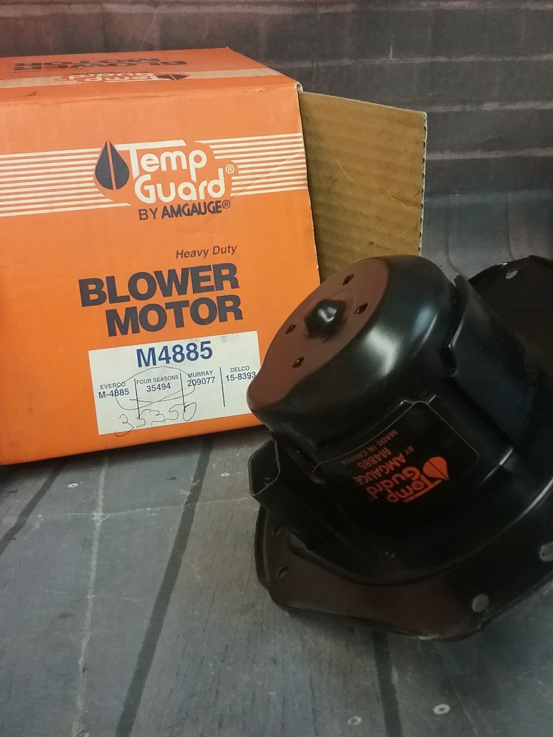 M4885 Temp Guard Blower Motor - AmGauge | eBay