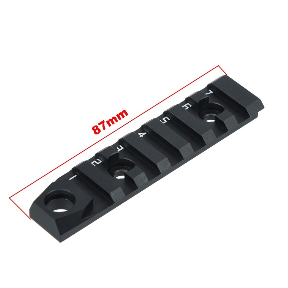 7-Slot 13-Slot Mlok Picatinny Rail Section for M-LOK System with QD ...