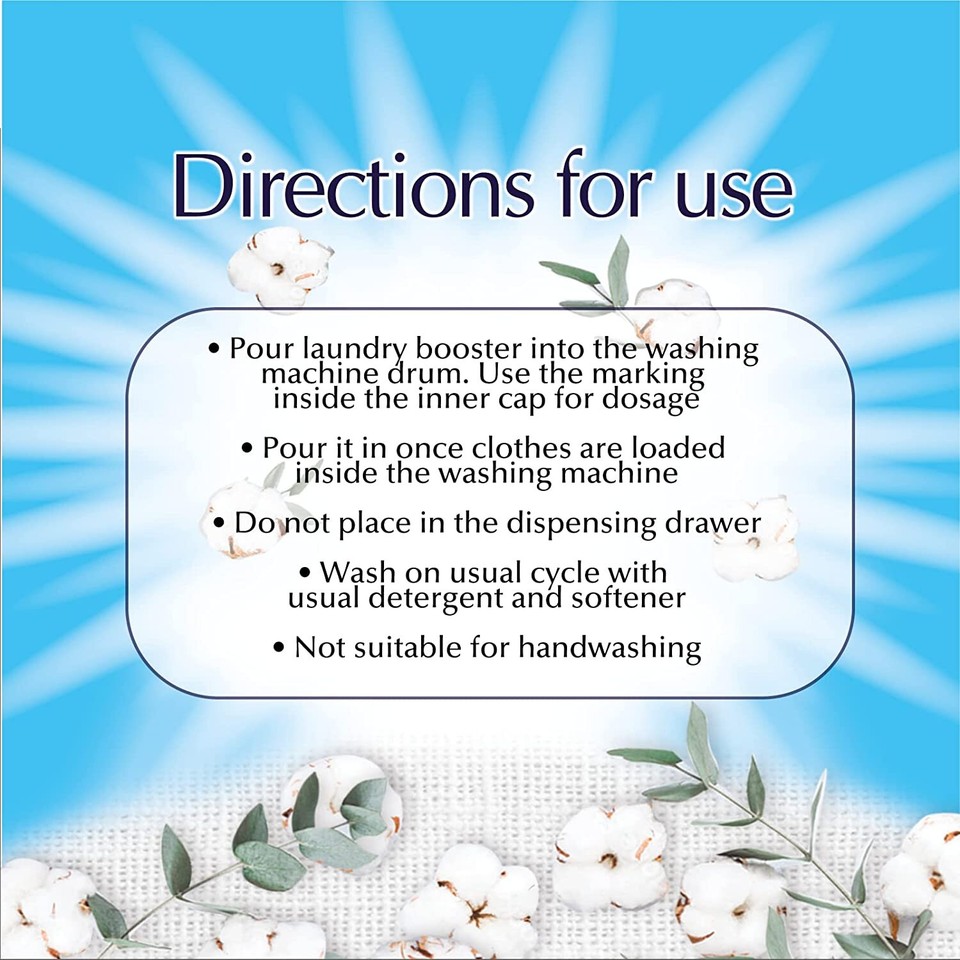 [Set of 2] Laundry Fragrance Booster 350g x 16 Washes Each Scented ...