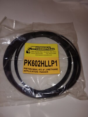 NEW HYDRAULIC CONNECTIONS PK602HLLP1 PISTON SEAL KIT, 6", URETHANE FOR ...