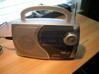 JWIN Portable Radio JX-M9, AM/FM/TV1/TV2 Weather Band, AC/DC | eBay