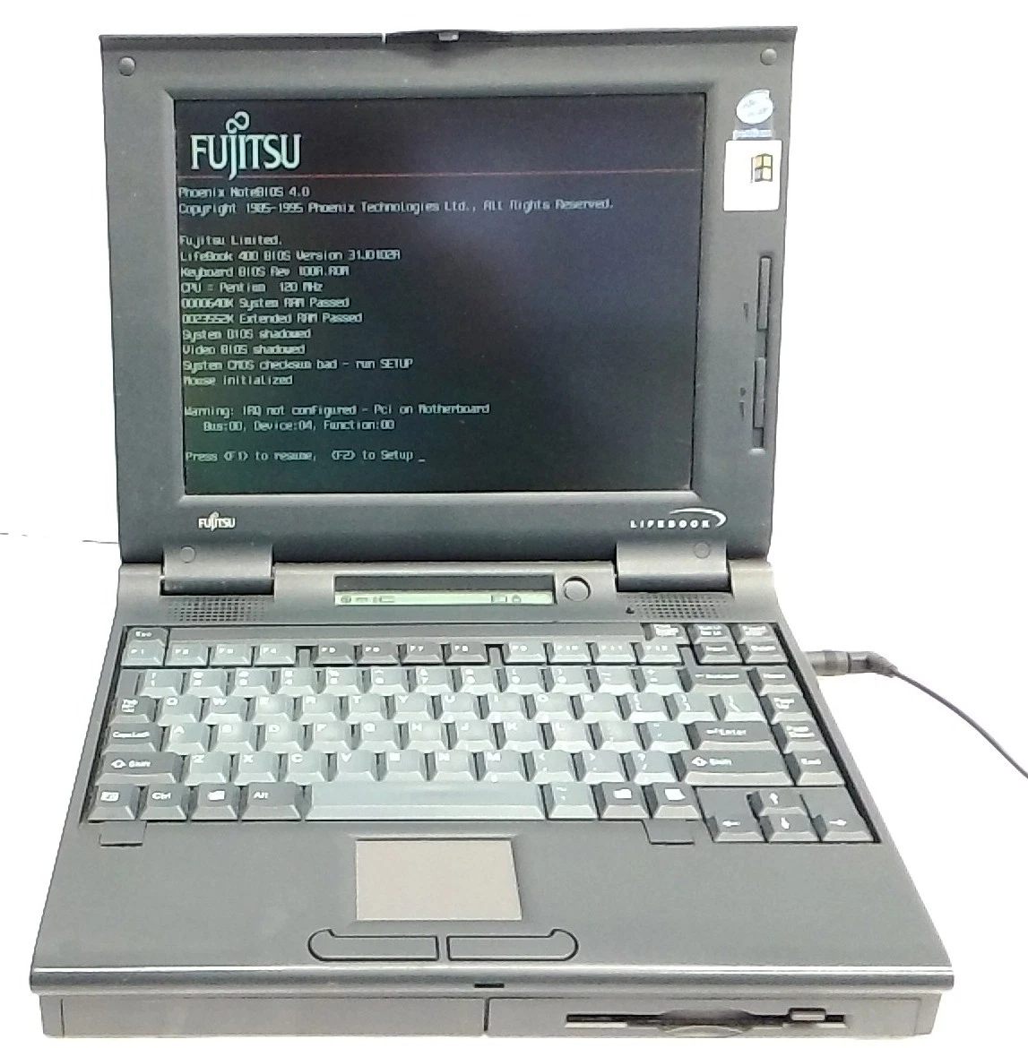 Fujitsu Computer Laptop