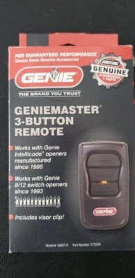 Genie Master 3 Button Remote - GM3T-R (BRAND NEW & NEVER OPENED ...