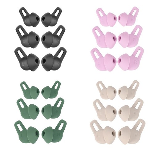 Silicone Ear Plugs Kit for Freelace Sports Headphone Silicone Earbud ...