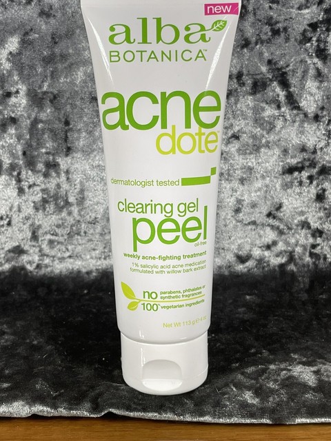 Alba Botanica Acnedote Clearing GEL Peel Oil 4oz for sale online | eBay