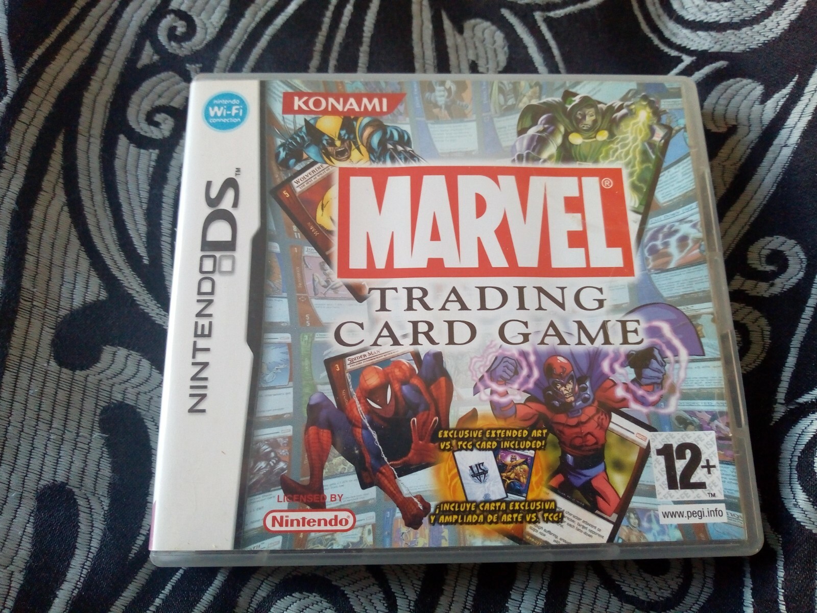 Marvel Trading Card Game Nintendo DS Konami Spider-Man Wolverine X-Men ...
