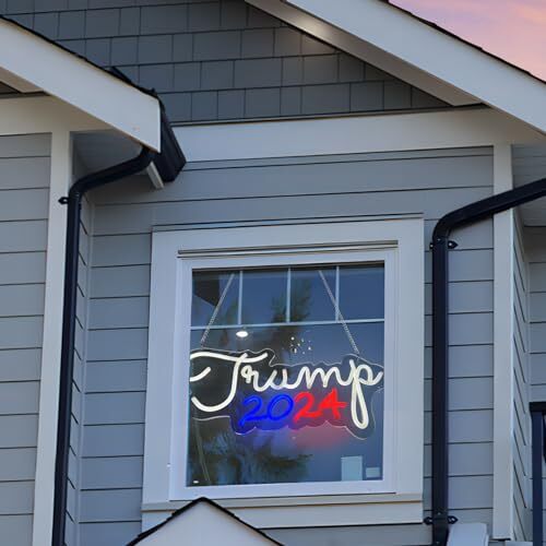 Trump 2024 Neon Signs, Trump Merchandise LED Neon Lights for Wall Decor ...
