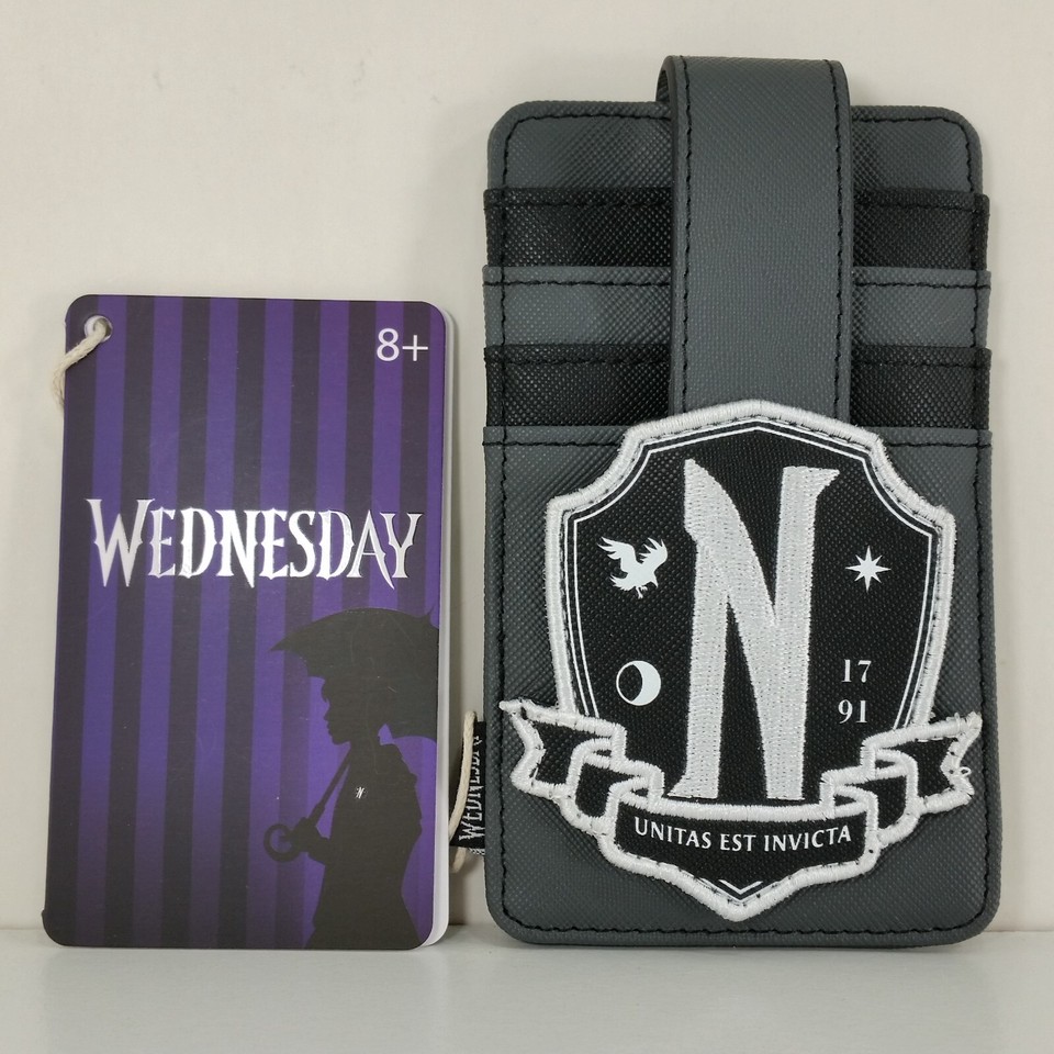 Wednesday Addams Nevermore Academy Mini Backpack & Cardholder The ...