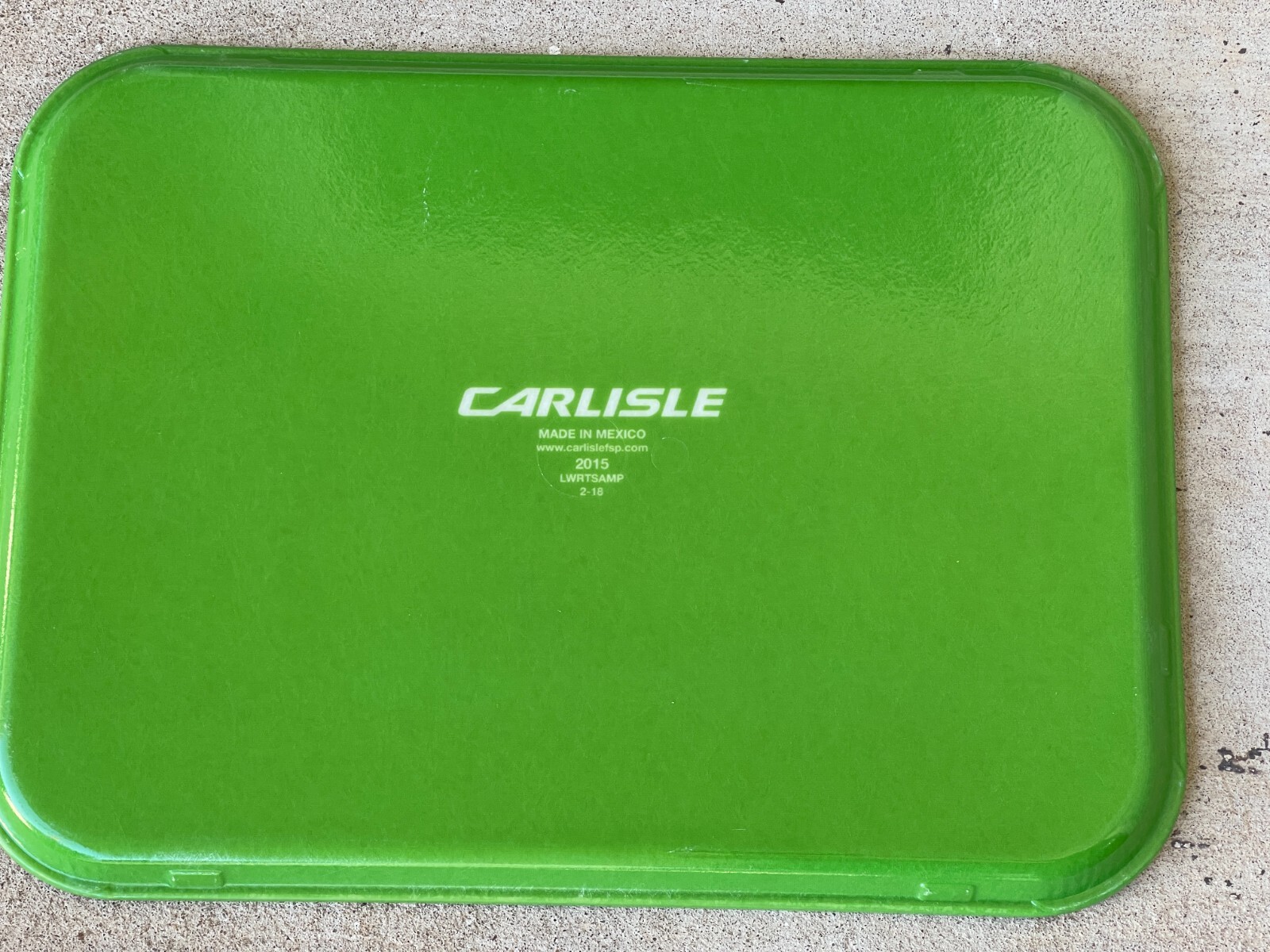 Carlisle Serving Trays 20 1/4"X15" Fiberglass Custom Graphic Print ...