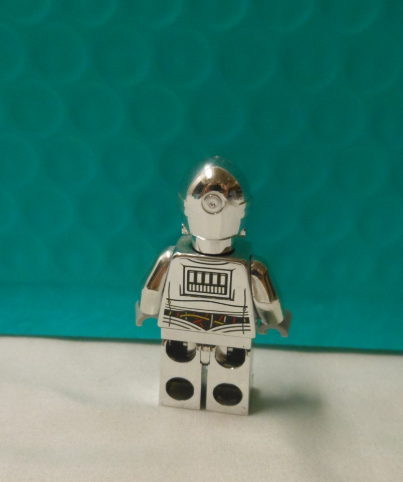 Lego Star War 5000063 MINIFIGURE sw0385 TC-14 Protocol Droid Chrome ...
