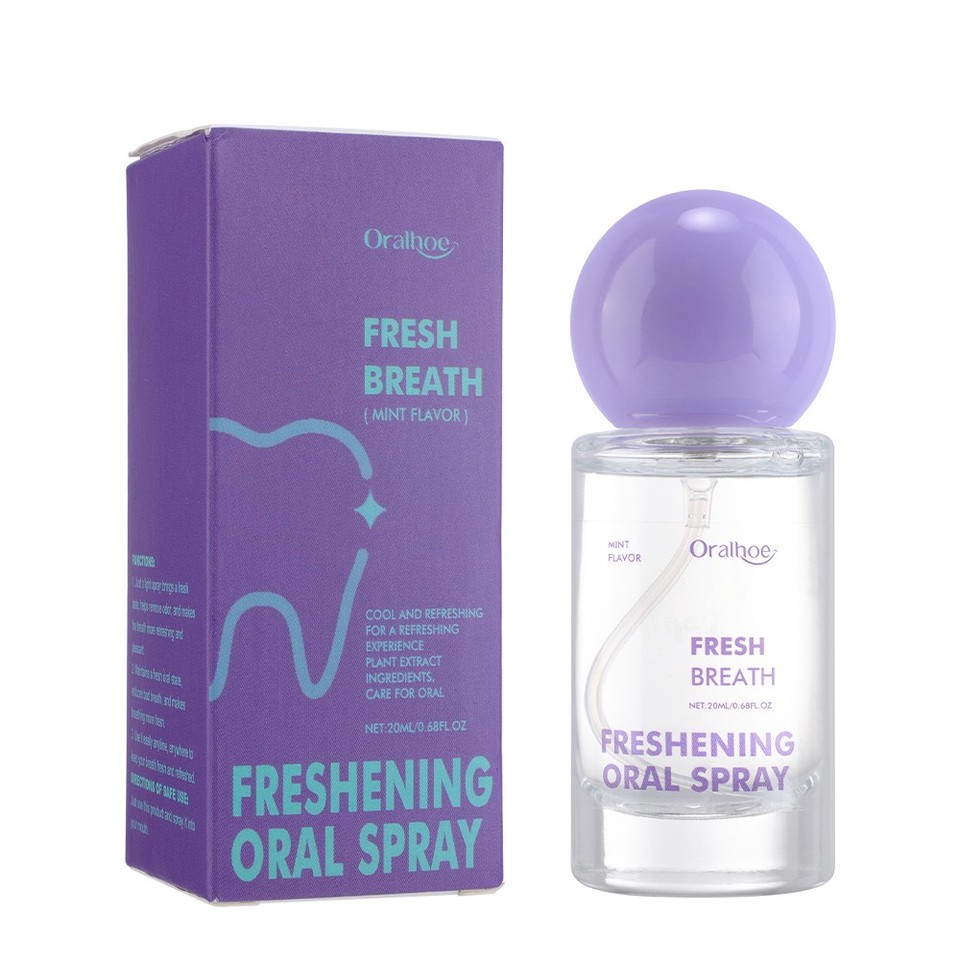 Oral Spray Instant Freshness Spray Long Lasting Mint Freshener for ...