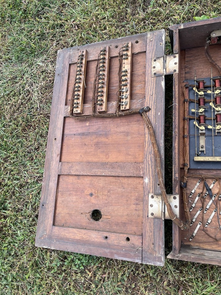 Antique Electric Operator Wall Switchboard | eBay