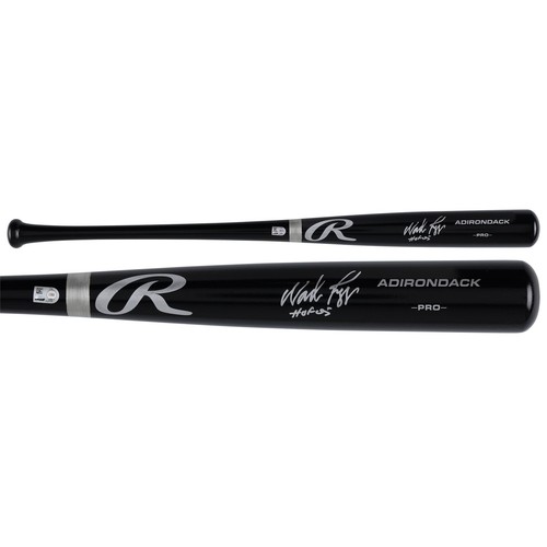 Wade Boggs Boston Red Sox Signed Black Rawlings Pro Bat with "HOF 05 ...