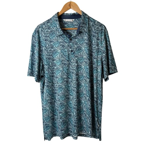 7 Diamonds Shirt Mens L Sur 4 Way Stretch Polo Golf Performance All ...