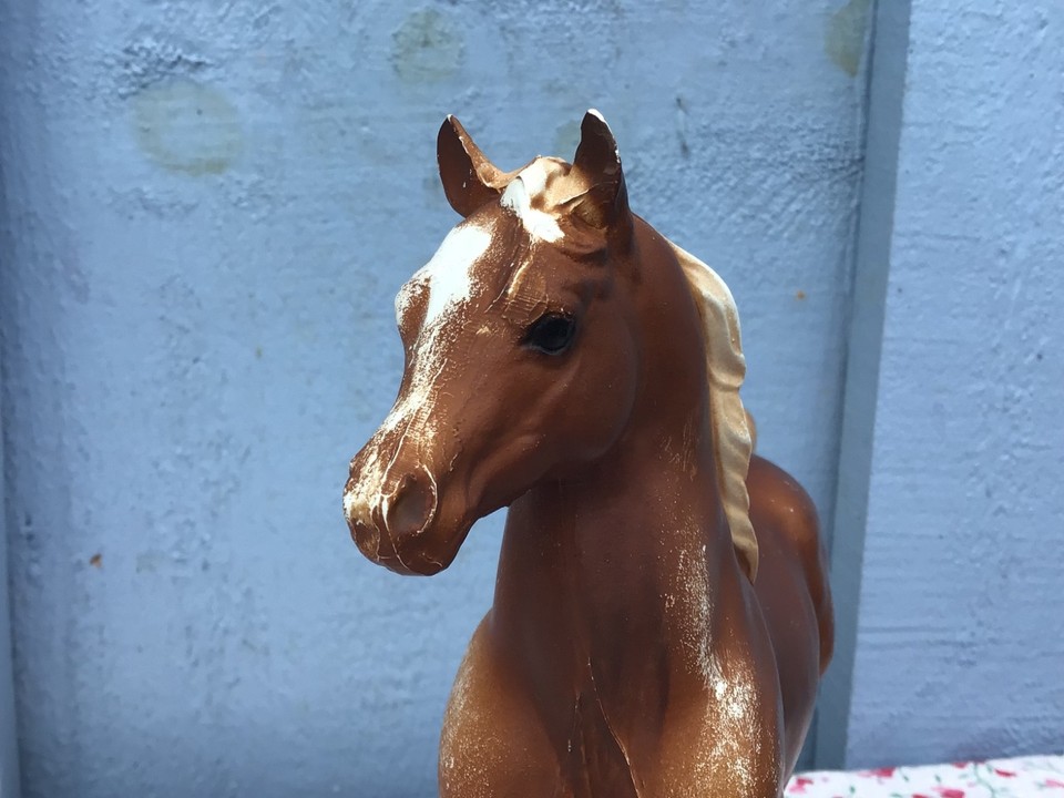 Breyer Horse Vintage CHALKY #3055 Classic Arabian Stallion CAS Chalkie ...