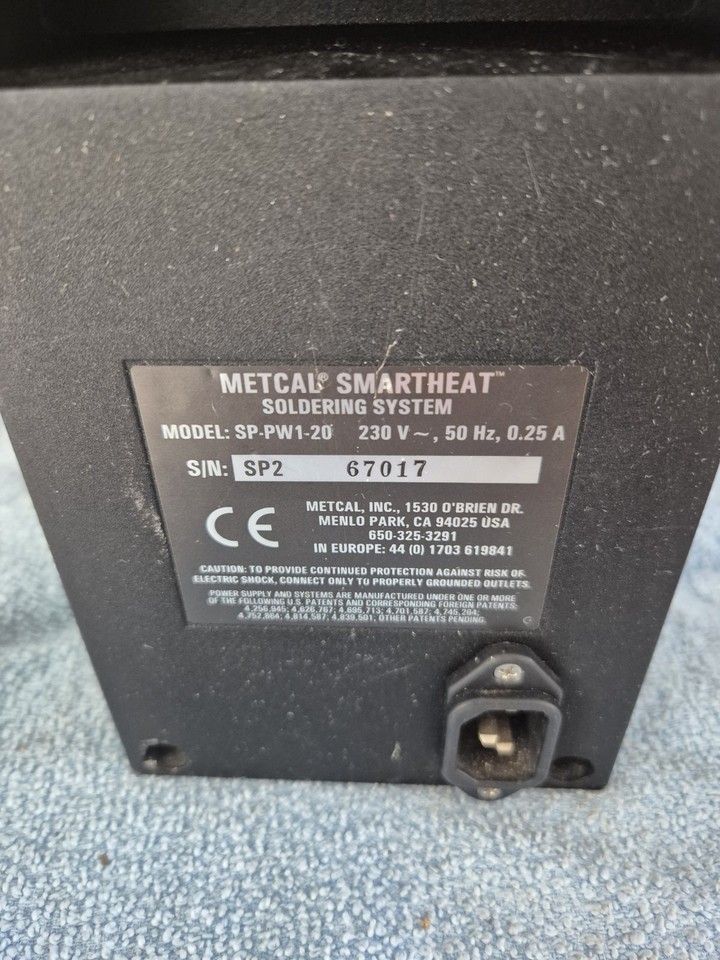 Metcal SP200 Soldering Station with Iron and Stand | eBay