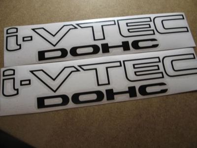 2 I-VTEC DOHC import Racing JDM Window Vinyl Decal Sticker | eBay