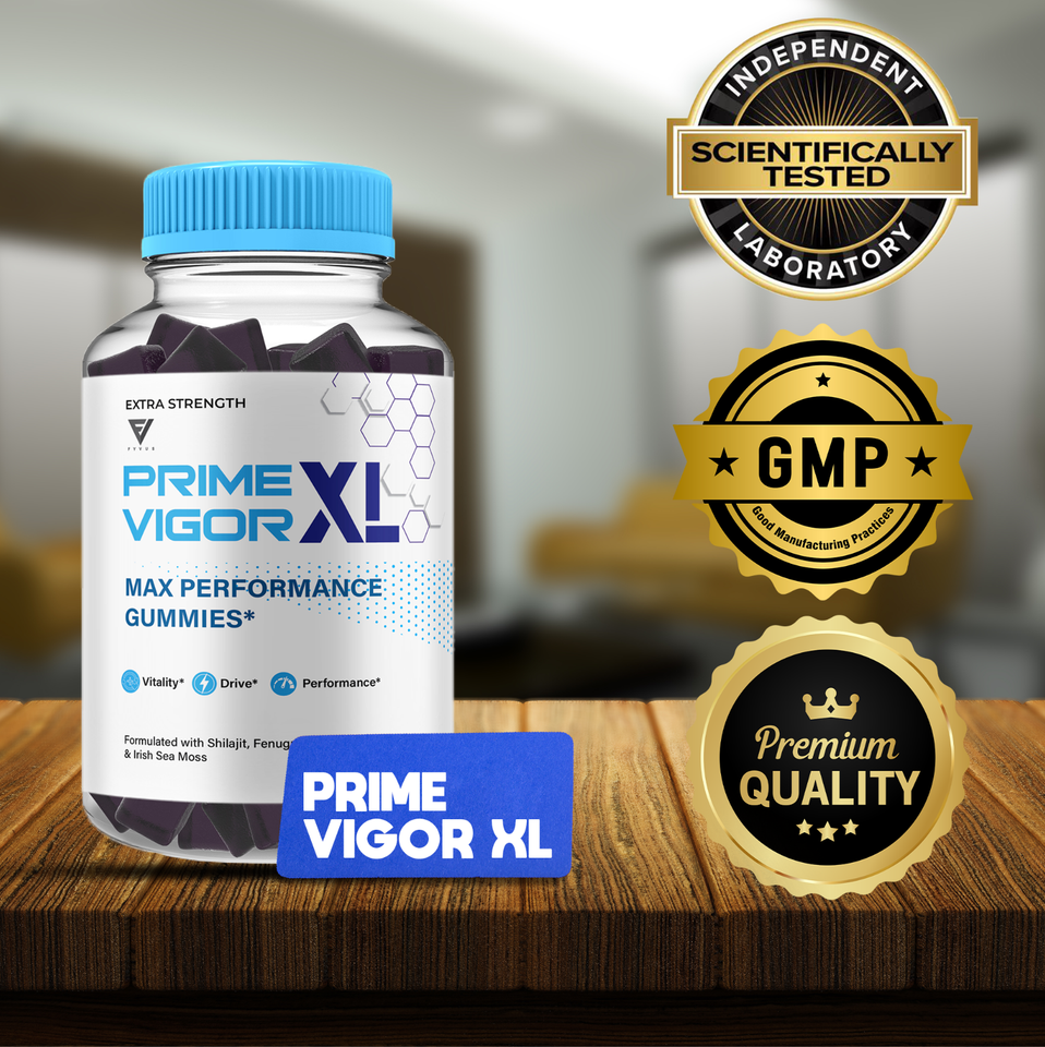 (3 Pack) Prime Vigor XL Gummies Prime XL Vigor Max Performance (3 Month ...