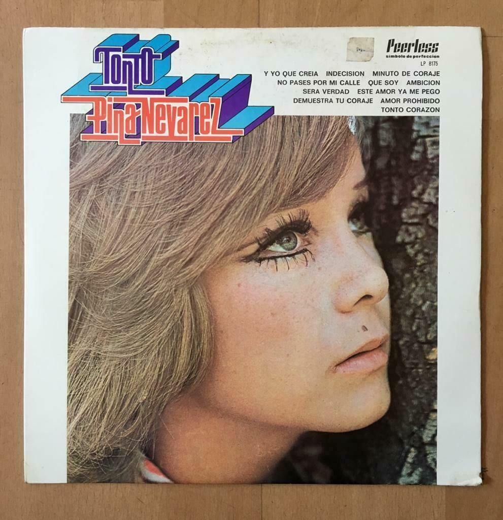 Pina Nevarez - Tonto [1973] Vinyl LP Latin Ranchera Mariachi Peerless ...