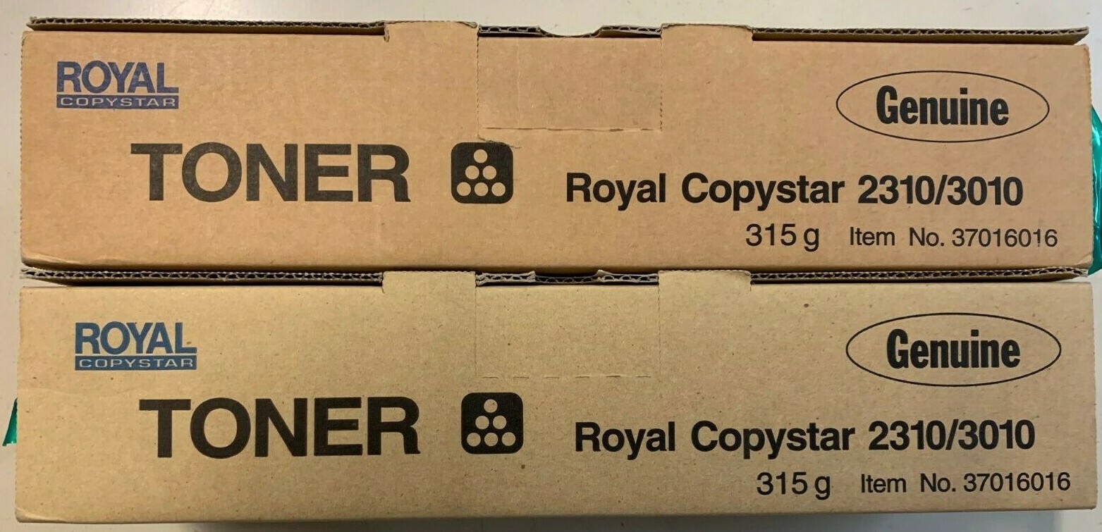 ROYAL COPYSTAR 2310/3010 TONER GENUINE ORIGINAL 2 PCS. | eBay