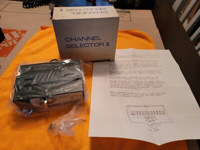 CHANNEL SELECTOR II BOX FOR CRYSTALS CB RADIO COBRA GALAXY RANGER ETC ...
