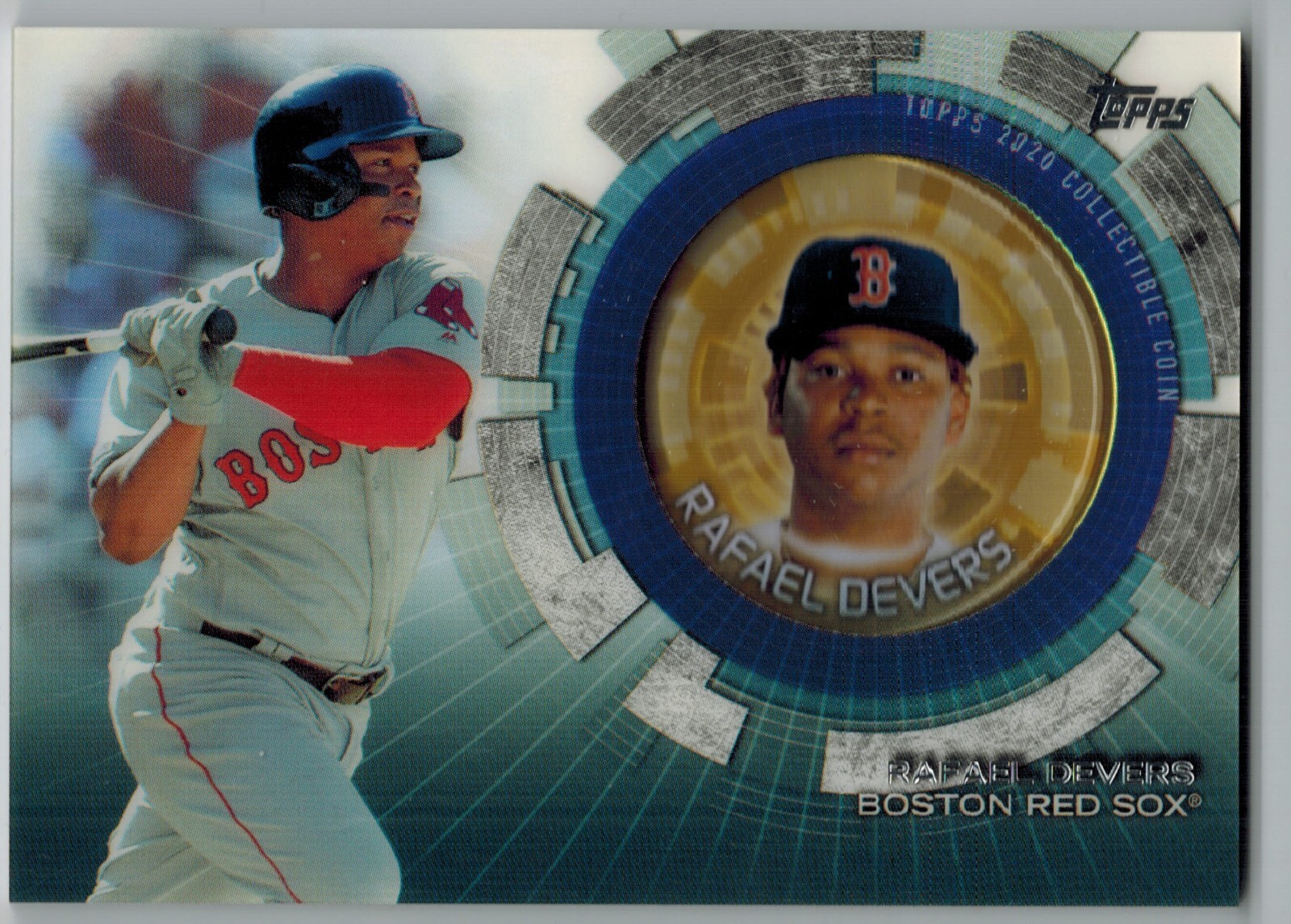 2020 Topps Update Series - Topps Baseball Coins #TBC-RD Rafael Devers ...