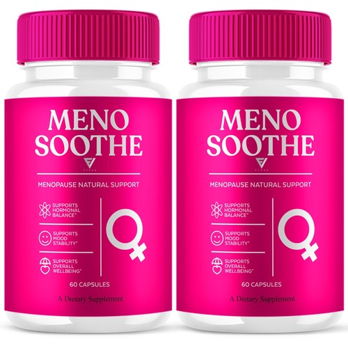 (2 Pack) Meno Soothe Advanced Formula Supplement MenoSoothe Pills (120 ...