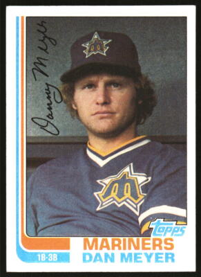 1982 Topps Dan Meyer #413 Seattle Mariners | eBay