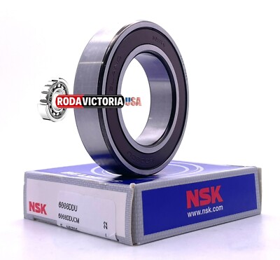NSK 6008 DDU Deep Groove Radial Ball Bearing 40x68x15mm 6008 RS 6008 ...