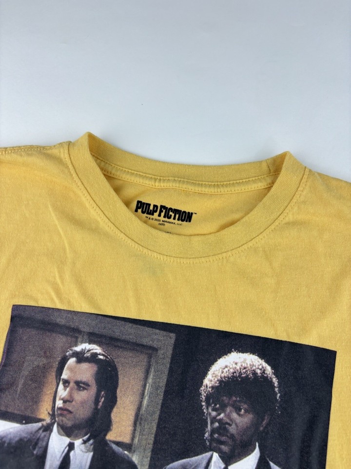 Quentin Tarantino Pulp Fiction Yellow Long Sleeve Miramax Official ...