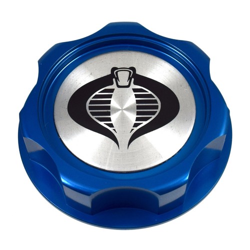 V1 Blue Oil Filler Engine Cap Cobra Emblem For Ford 7.3L 6.0L 6.4L ...
