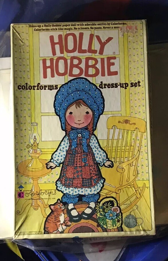 Mint In Box Original American Greetings 1975 Holly Hobbie Colorforms | eBay