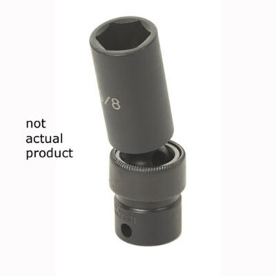 Grey Pneumatic 1012UMD 3/8" Drive x 12mm Deep Universal Socket | eBay