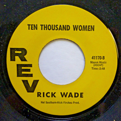 Rick Wade 45 Ten Thousand Femme / A Lettre Pour Mom Rev Mélancolie Pays ...