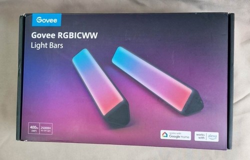 Govee LED Light Bars, Smart WiFi RGBIC TV Backlight H6056 | eBay