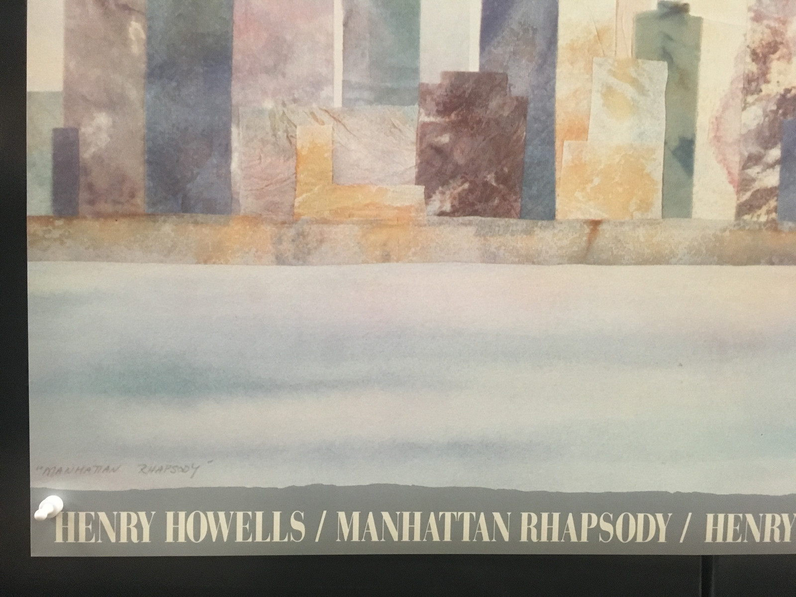 Henry Howells - Manhattan Rhapsody - Henry Howells Gallery, NY - 1987 ...