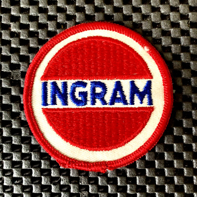 INGRAM GAS OIL STATIONS EMBROIDERED SEW ON ONLY PATCH SPUR GAS 2 3/4 ...