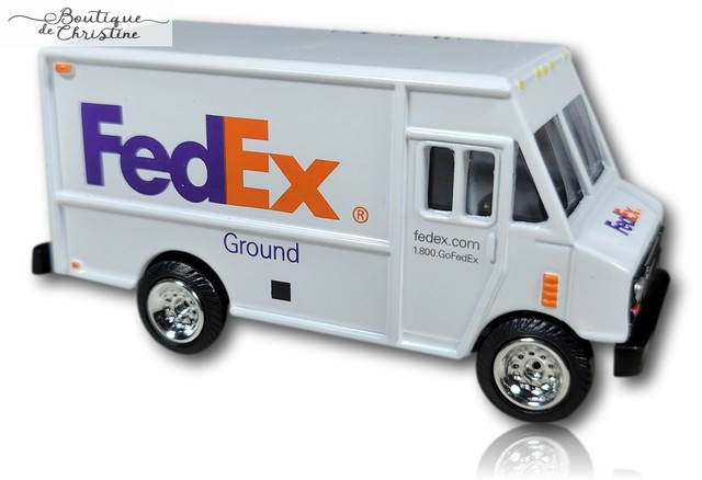 FedEx Express Diecast Metal Step Van Delivery Truck Model Replica 1/64 ...