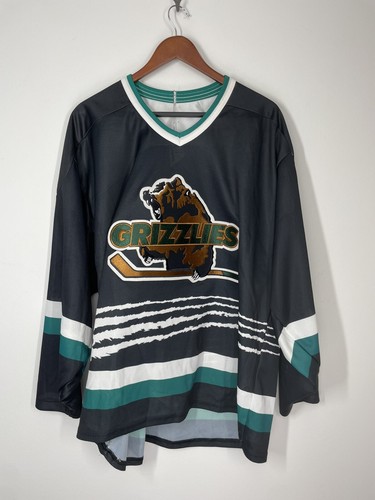BAUER vtg Utah Denver Grizzlies Minor League IHL AHL Hockey Jersey ...