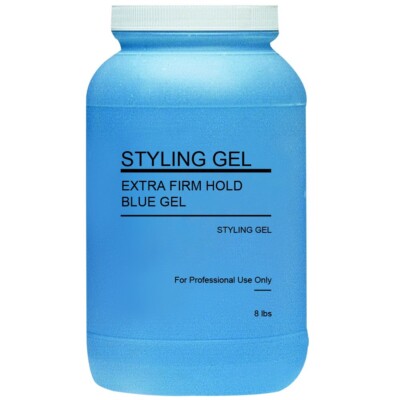 BARBER SALON BEAUTY MARIANNA HAIR STYLING GEL BLUE EXTRA FIRM HOLD 8LB ...