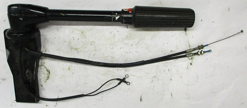 Mercury OEM 1980s 18-25 HP Tiller Handle, Cable Assembly, Stop Switch ...