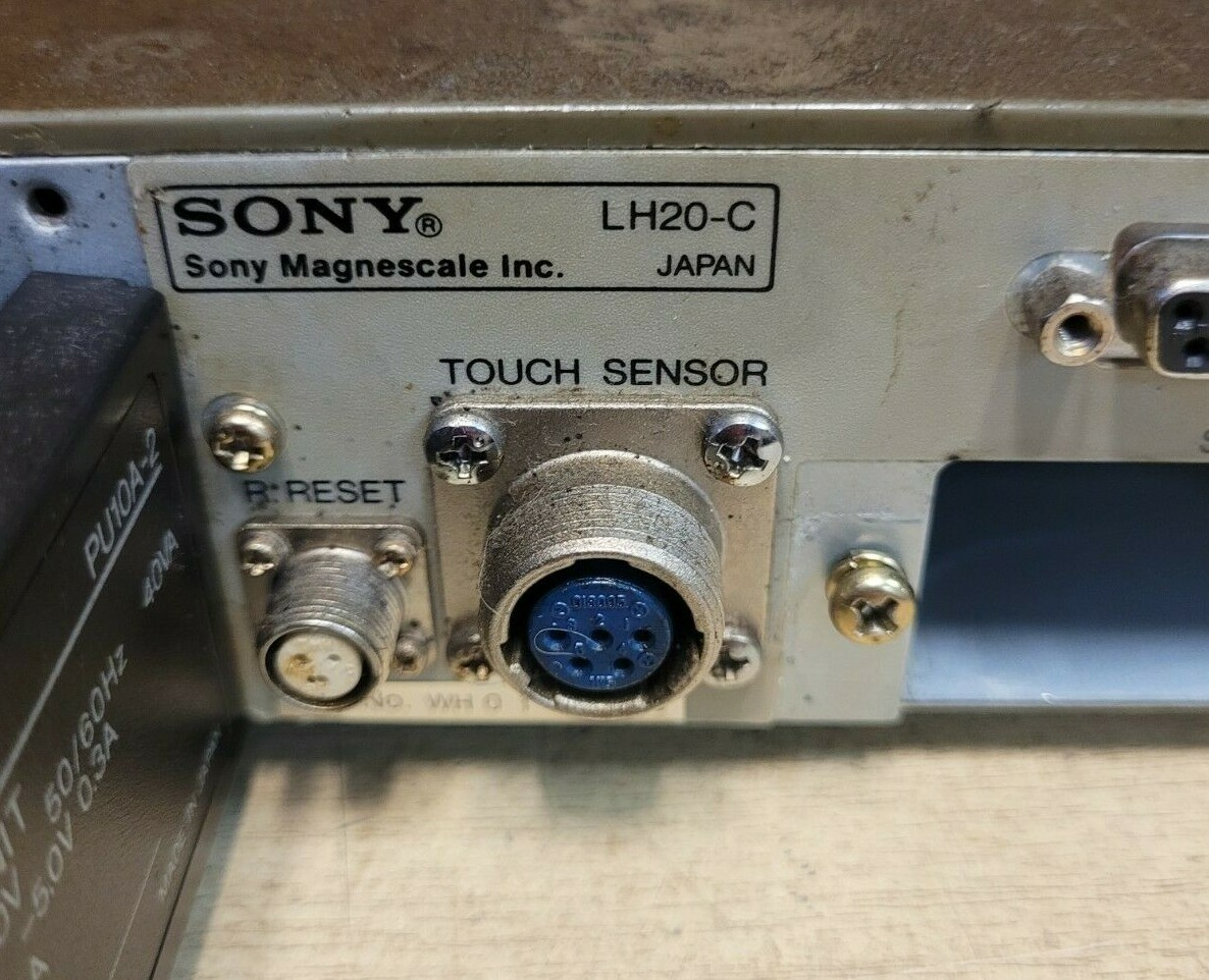 Sony Magnescale LH20-C LH20 Control Unit Digital Display with PU10A-2 ...