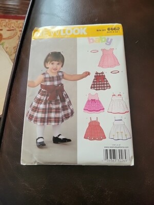 New Look 6662 Size NB-L Babies Dress | eBay